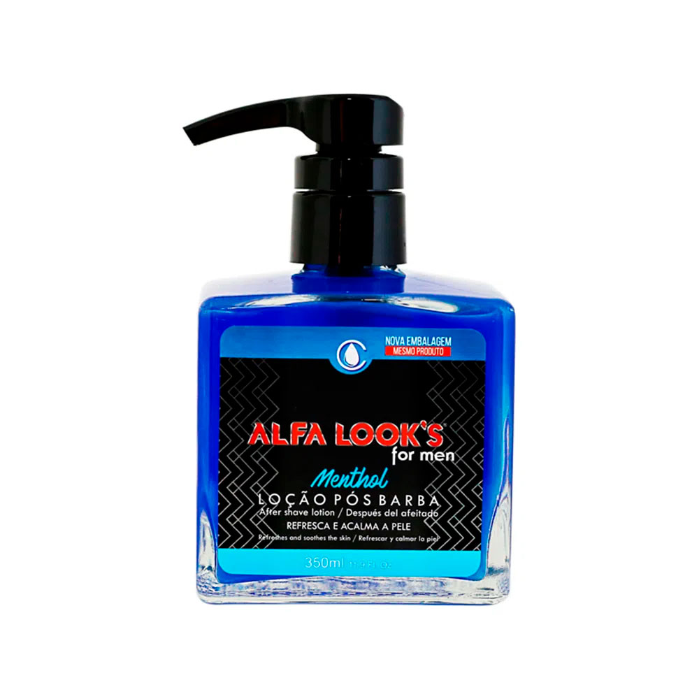 Loção Pós Barba Menthol Alfa Look’s – Shopping do Barbeiro