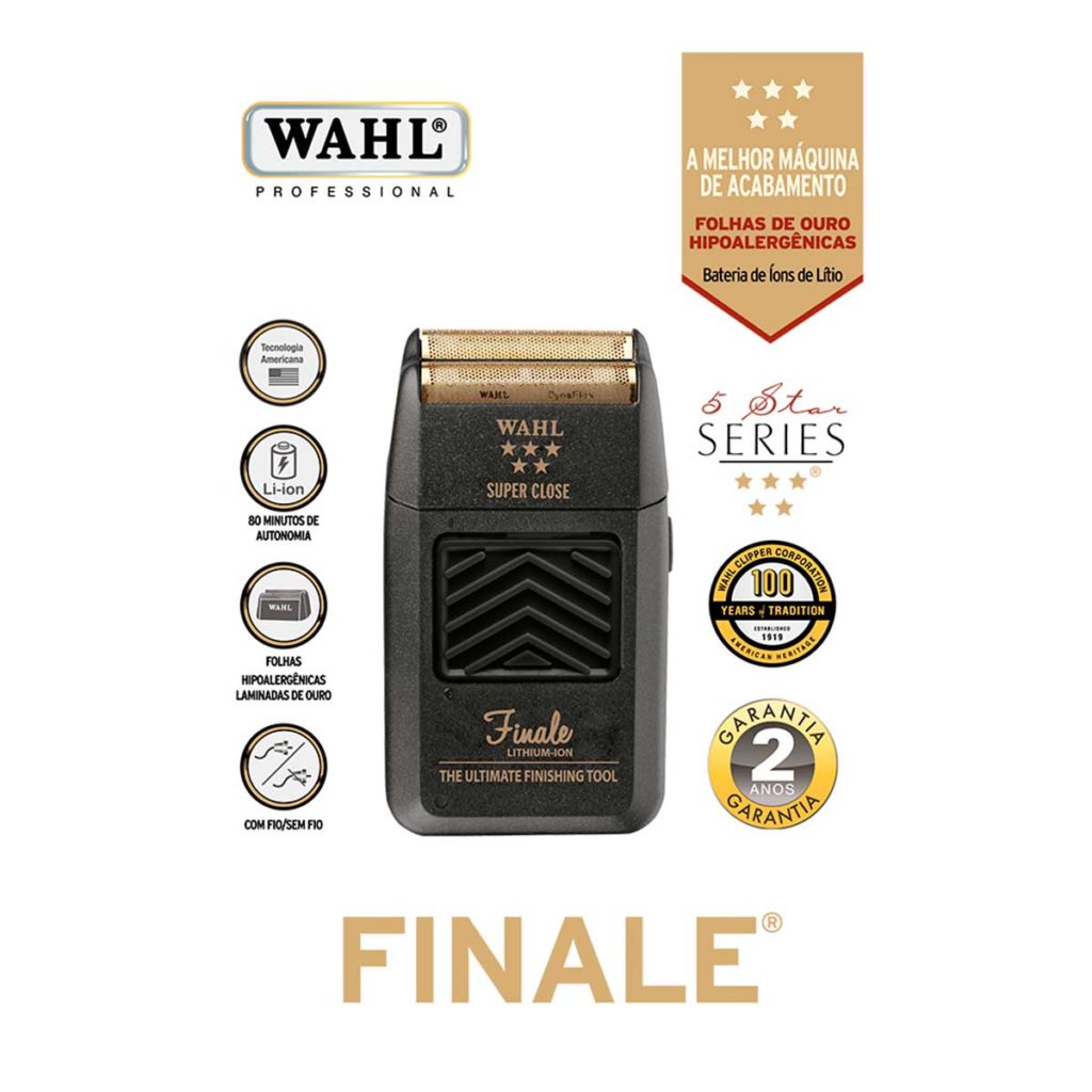 Máquina Shaver Wahl Finale – Shopping do Barbeiro
